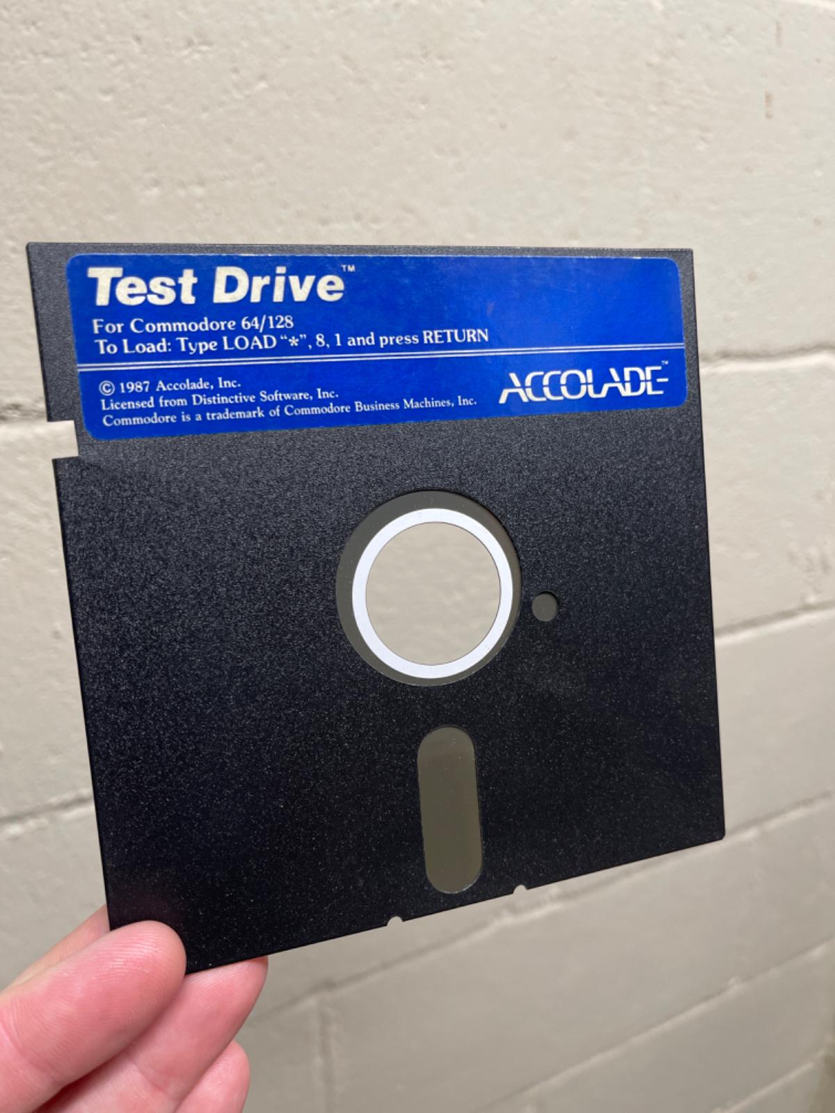 Test Drive | Item only | Commodore 64