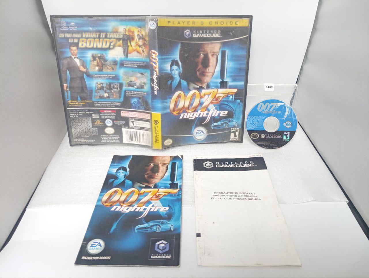007 Nightfire [Player's Choice] | Item, Box, and Manual | Gamecube