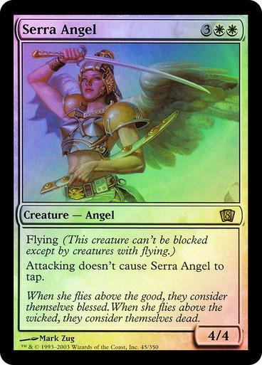 Serra Angel [Foil] Prices | Magic 8th Edition | Magic Cards