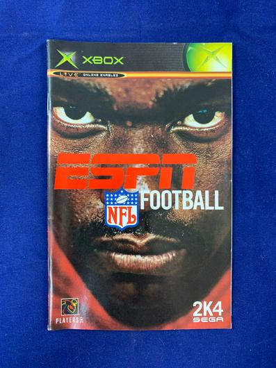 ESPN NFL Football 2K4 | Manual only | Xbox
