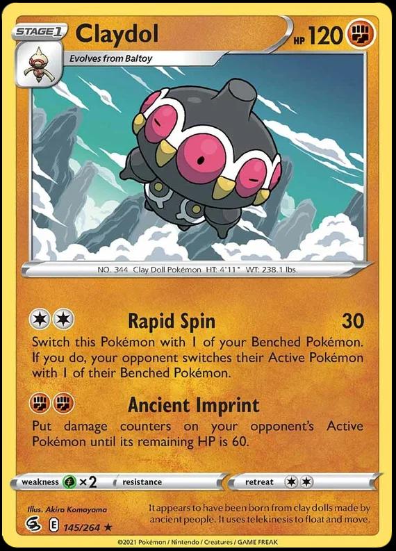 Claydol #145 Prices | Pokemon Fusion Strike | Pokemon Cards