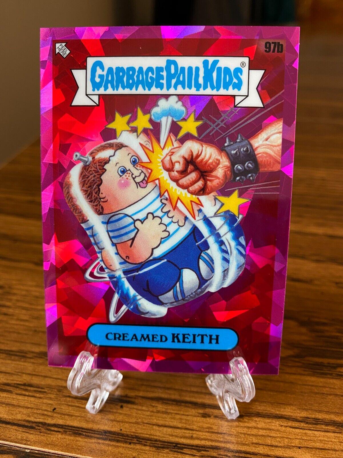 Creamed KEITH [Pink] #97b Prices | Garbage Pail Kids 2021 Sapphire ...