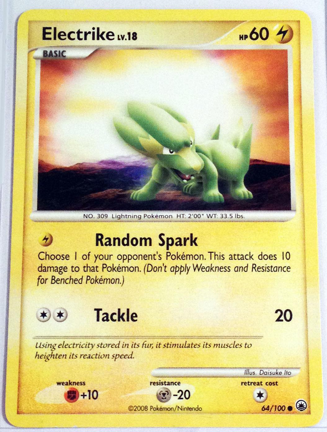 Electrike #64 Prices | Pokemon Majestic Dawn | Pokemon Cards