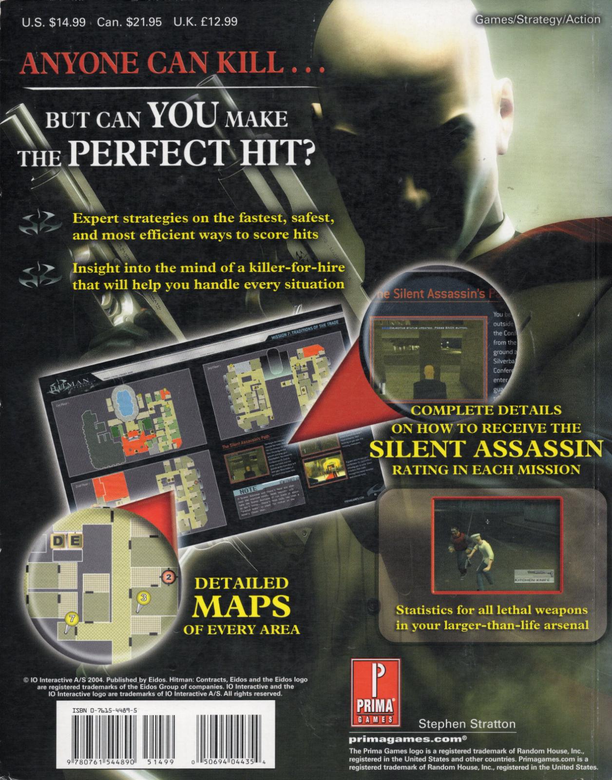 Hitman Contracts [Prima] Prices Strategy Guide | Compare Loose, CIB ...