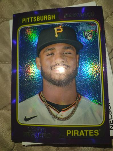 Liover Peguero [Chrome Gold] | Ungraded | 2023 Topps Heritage