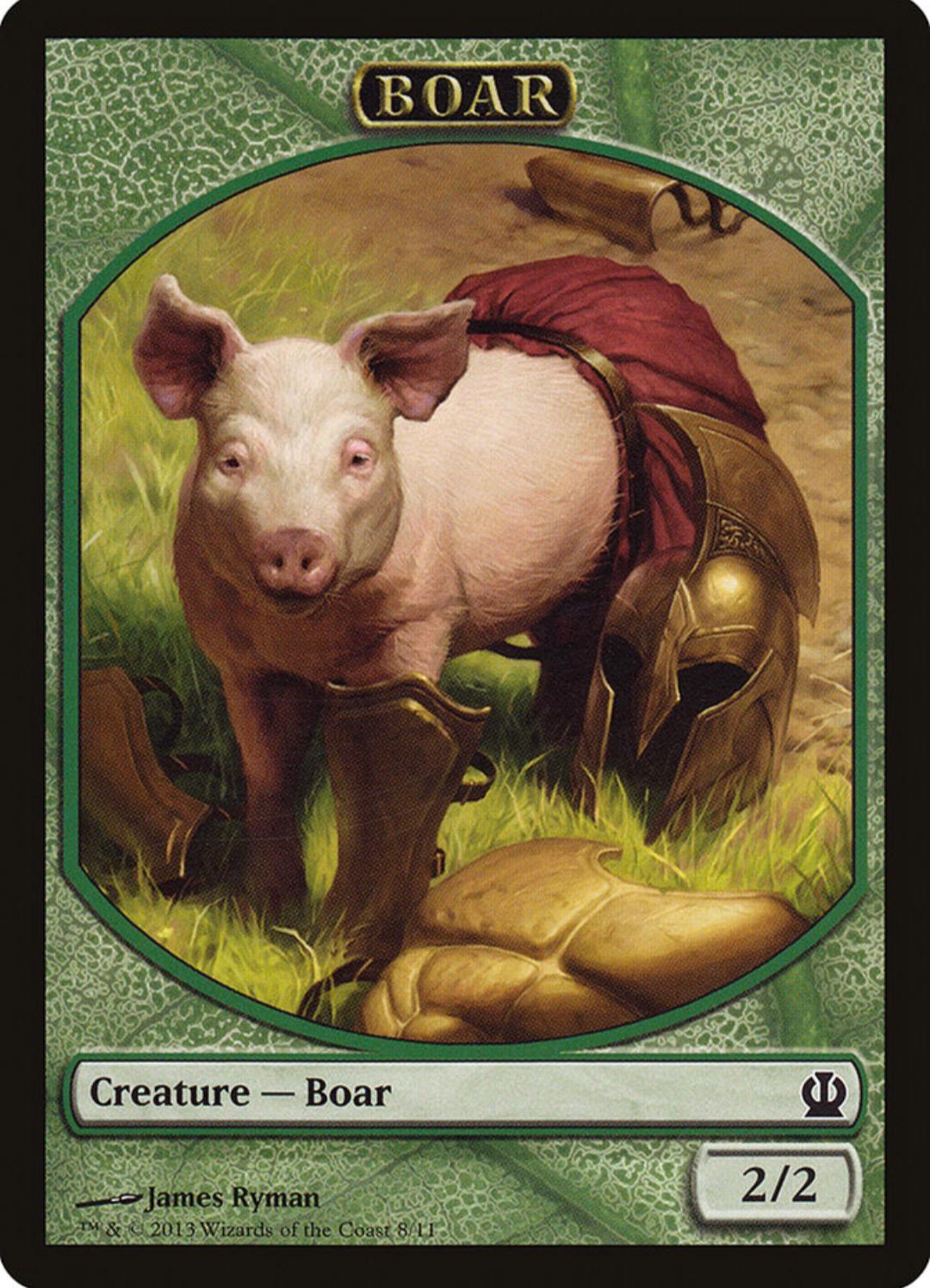 Boar [Token] #8 Prices | Magic Theros | Magic Cards