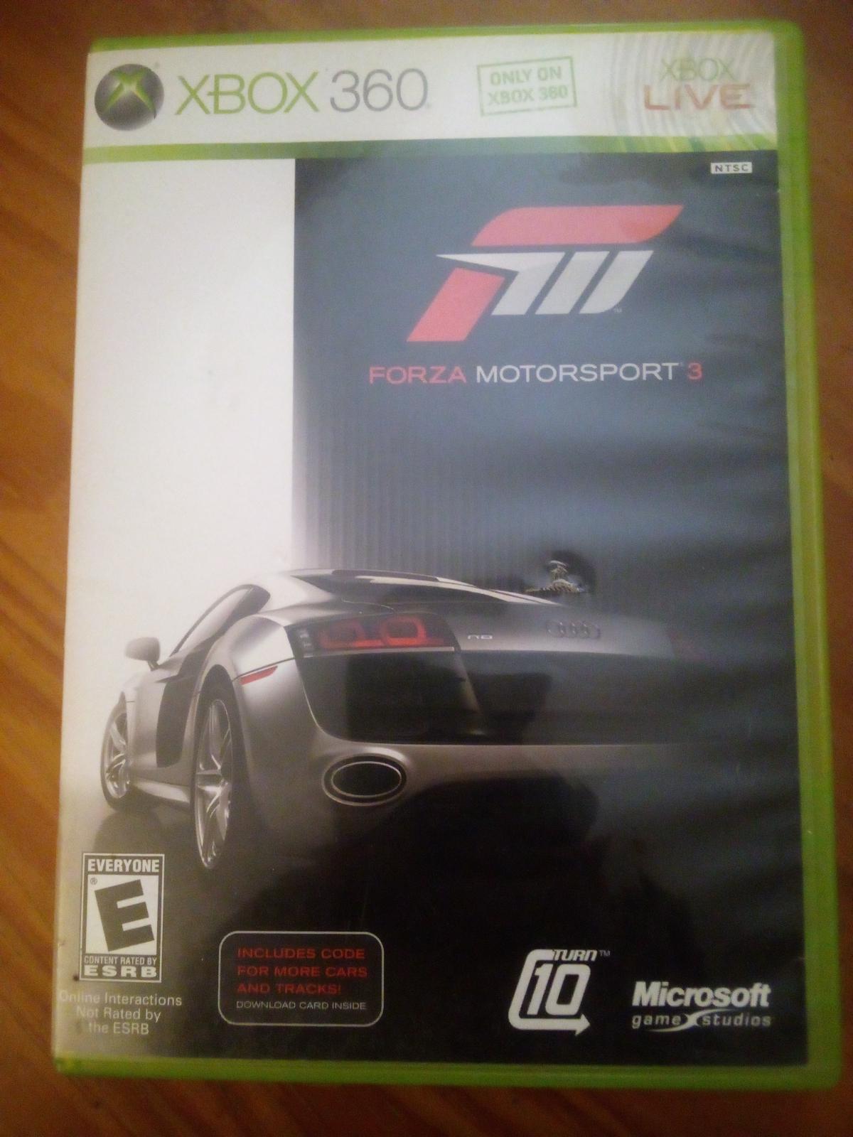 Forza Motorsport 3 | Item and Box only | Xbox 360
