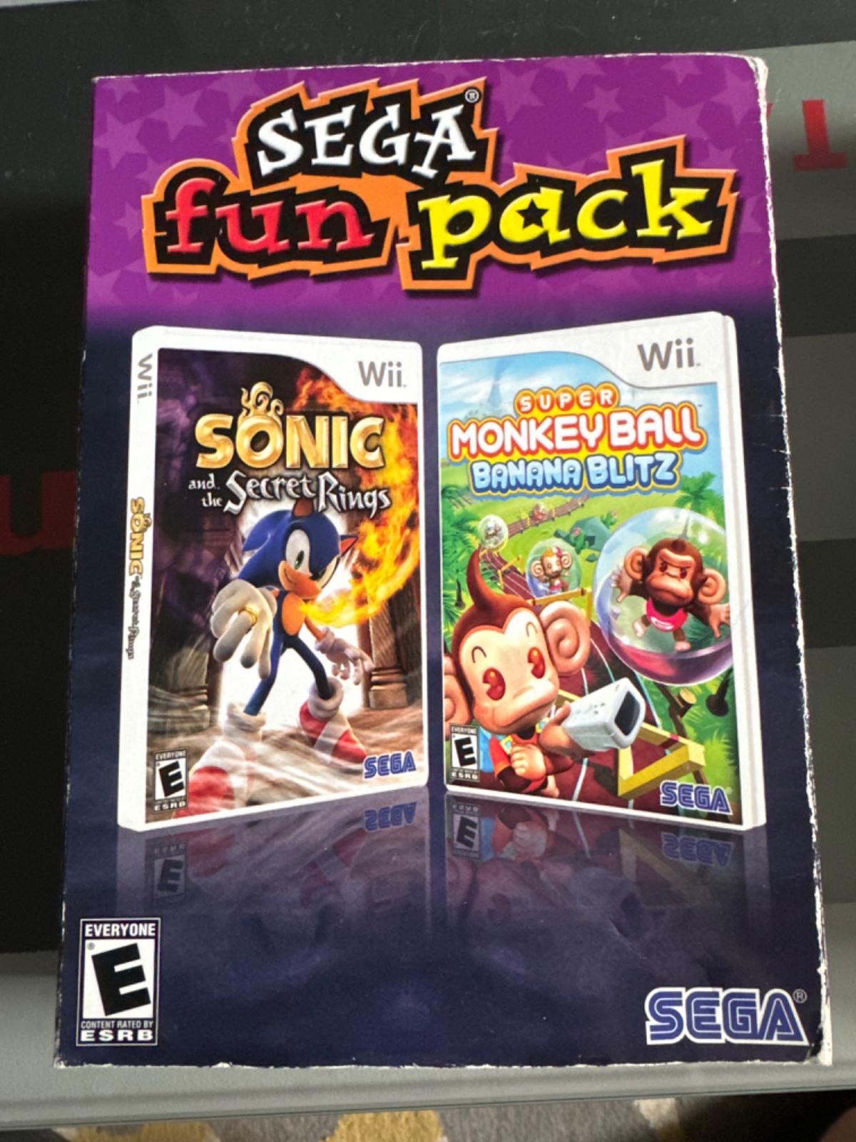 Цены на Sega Fun Pack - Sonic And The Secret Rings And Monkey Ball ...