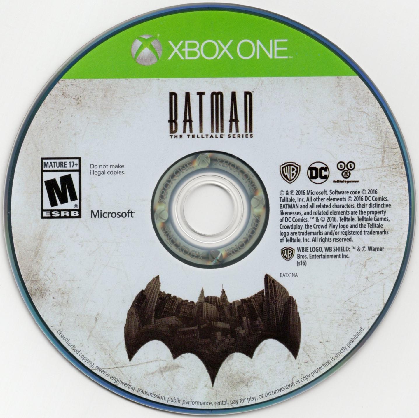 Batman: The Telltale Series Prices Xbox One | Compare Loose, CIB & New ...