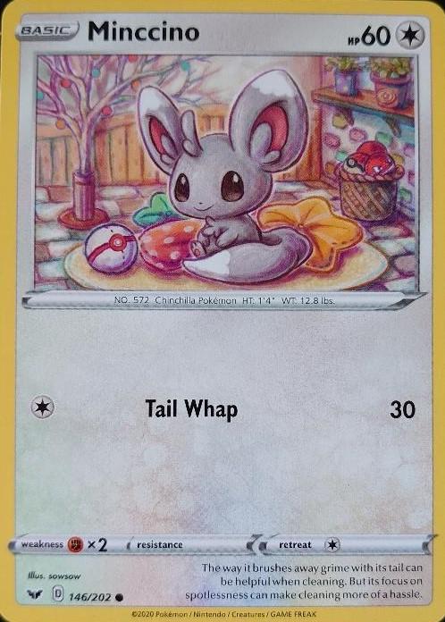 Minccino #146 Prices | Pokemon Sword & Shield | Pokemon Cards