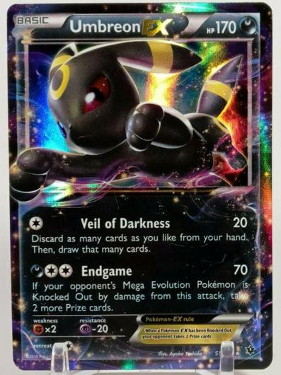 Umbreon EX | Graded 10 | Pokemon Fates Collide