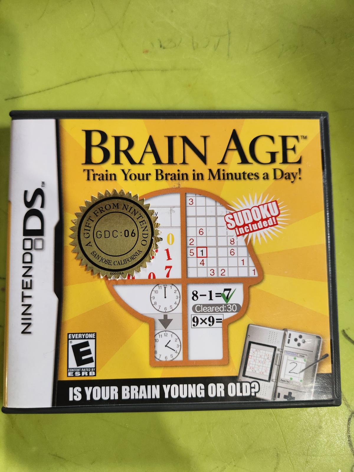 Brain Age [Gift From Nintendo - GDC:06] Precios Nintendo DS | Compara ...