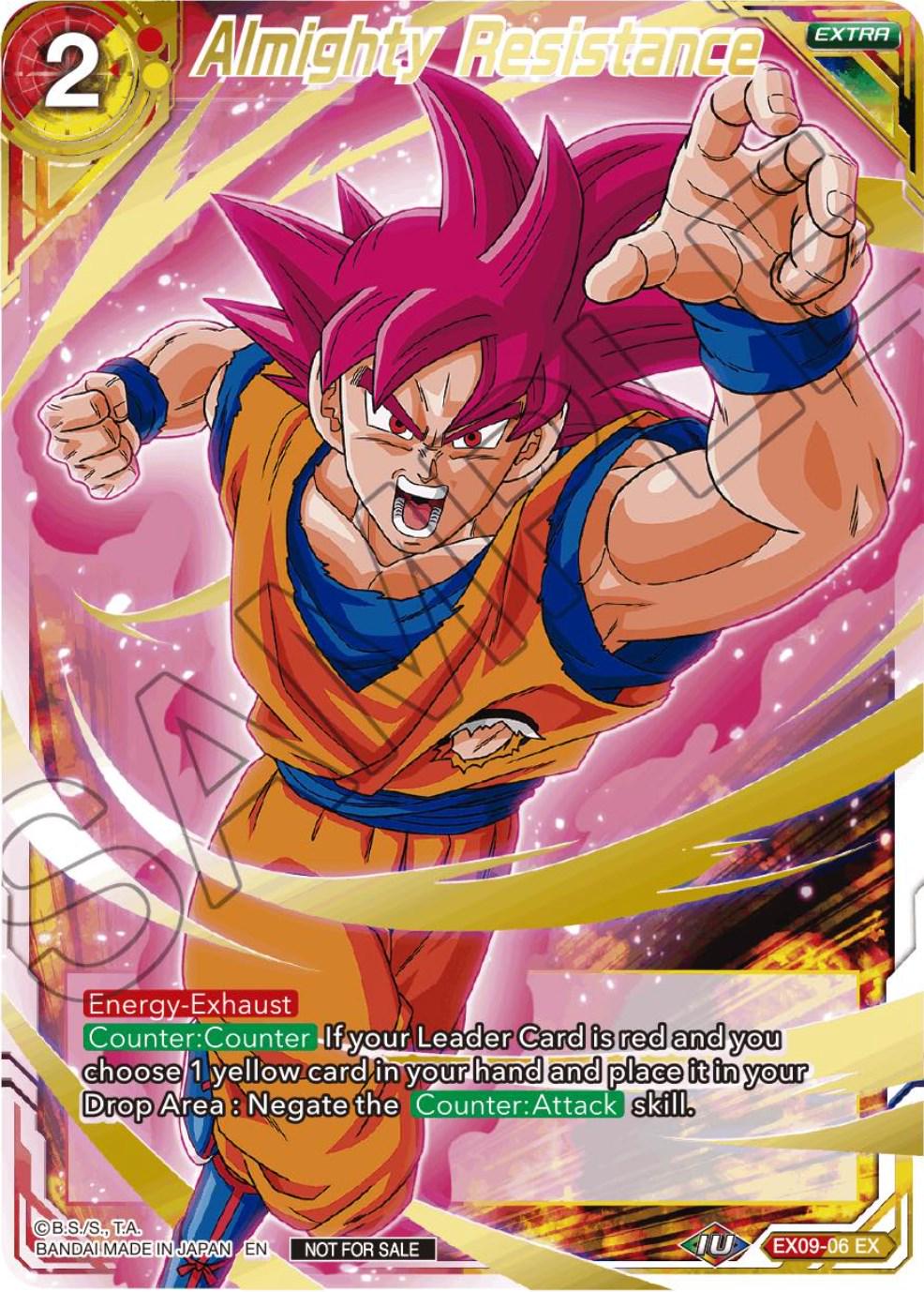 Almighty Resistance [Alternate Art] EX09-06 Prices | Dragon Ball Super ...