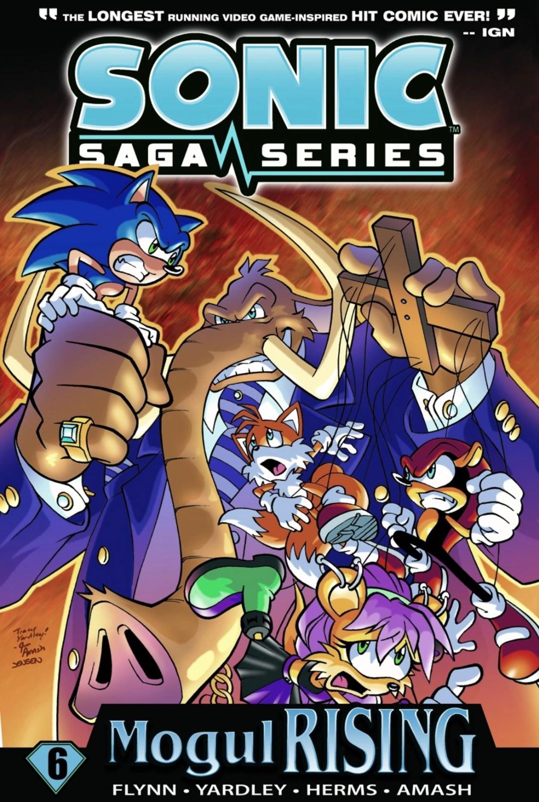 Sonic Saga Series Volume 6: Mogul Rising (2014) Prices | Sonic Saga ...