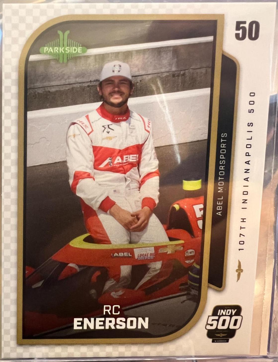 I500 Driver Qualifier Cards #122 Prices | 2024 Parkside NTT IndyCar ...
