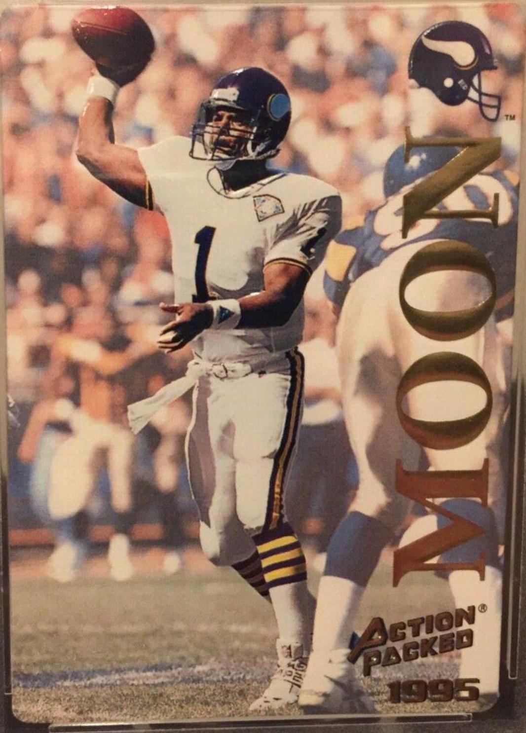 Warren Moon #6 Prices | 1995 Action Packed | Football Cards
