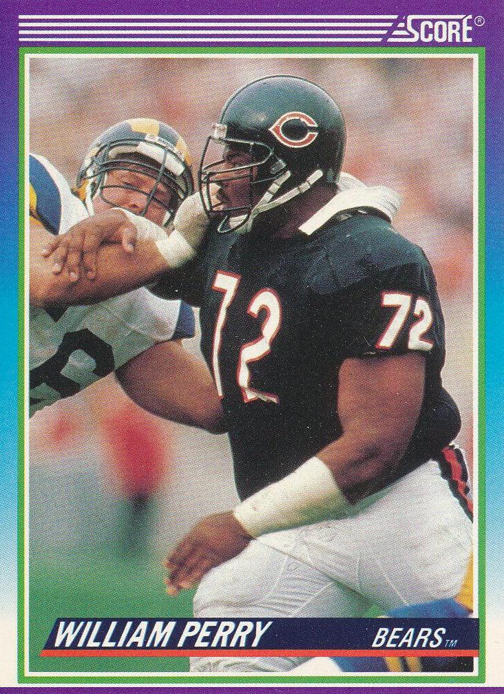 William Perry #509 Prices | 1990 Panini Score | Football Cards