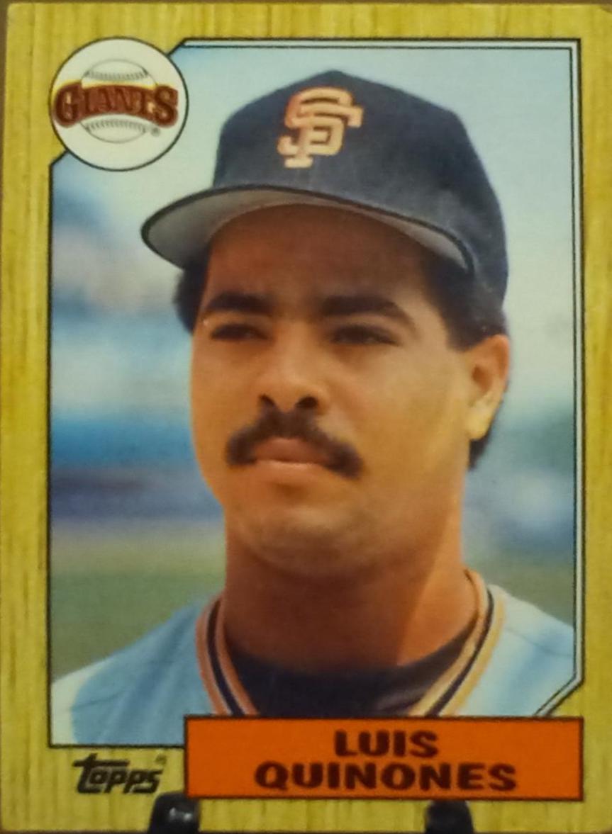 Luis Quinones #362 Prices [Rookie] | 1987 Topps | Baseball Cards