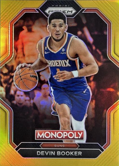 Devin Booker [Gold] #PS10 Prices | 2022 Panini Prizm Monopoly All Stars ...