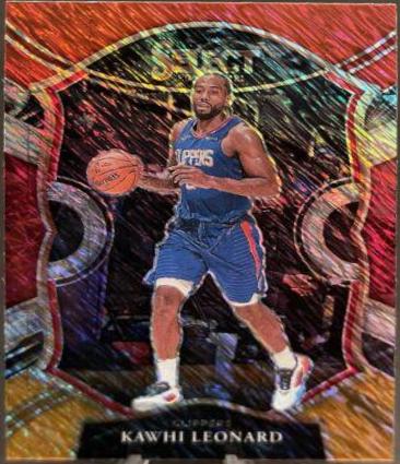 Kawhi Leonard [Red White Orange Shimmer] #37 Prices | 2020 Panini ...