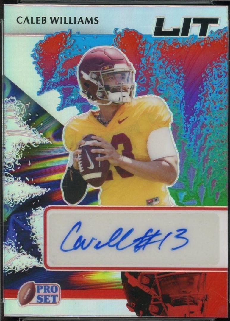 Caleb Williams #L-CW1 Prices | 2022 Pro Set Metal Lit Autographs ...