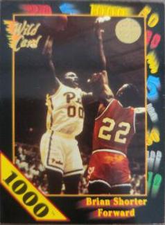 Brian Shorter #34 Prices | 1991 Wild Card | Basketball Cards