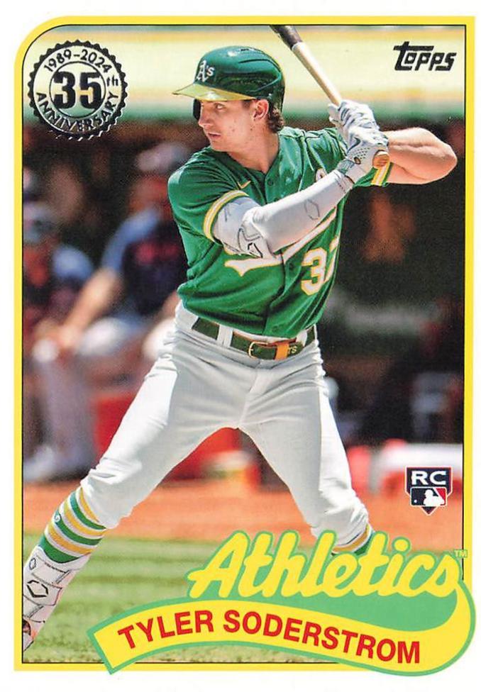 Tyler Soderstrom #89B-100 Prices [Rookie] | 2024 Topps 1989 | Baseball ...