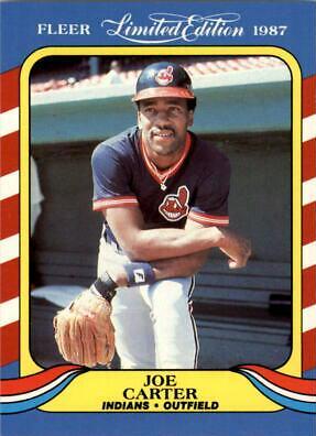 Joe Carter #7 Prices | 1987 Fleer Limited Edition | Baseball Cards