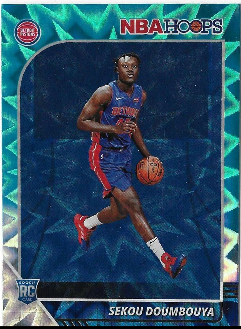 Sekou Doumbouya [Teal Explosion] #212 Prices | 2019 Panini Hoops ...