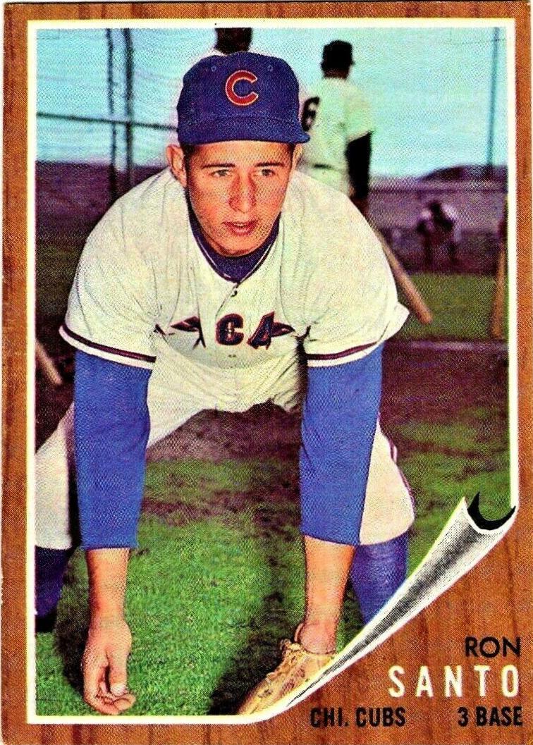 Ron Santo [Green Tint] #170 Prices | 1962 Topps | Baseball Cards