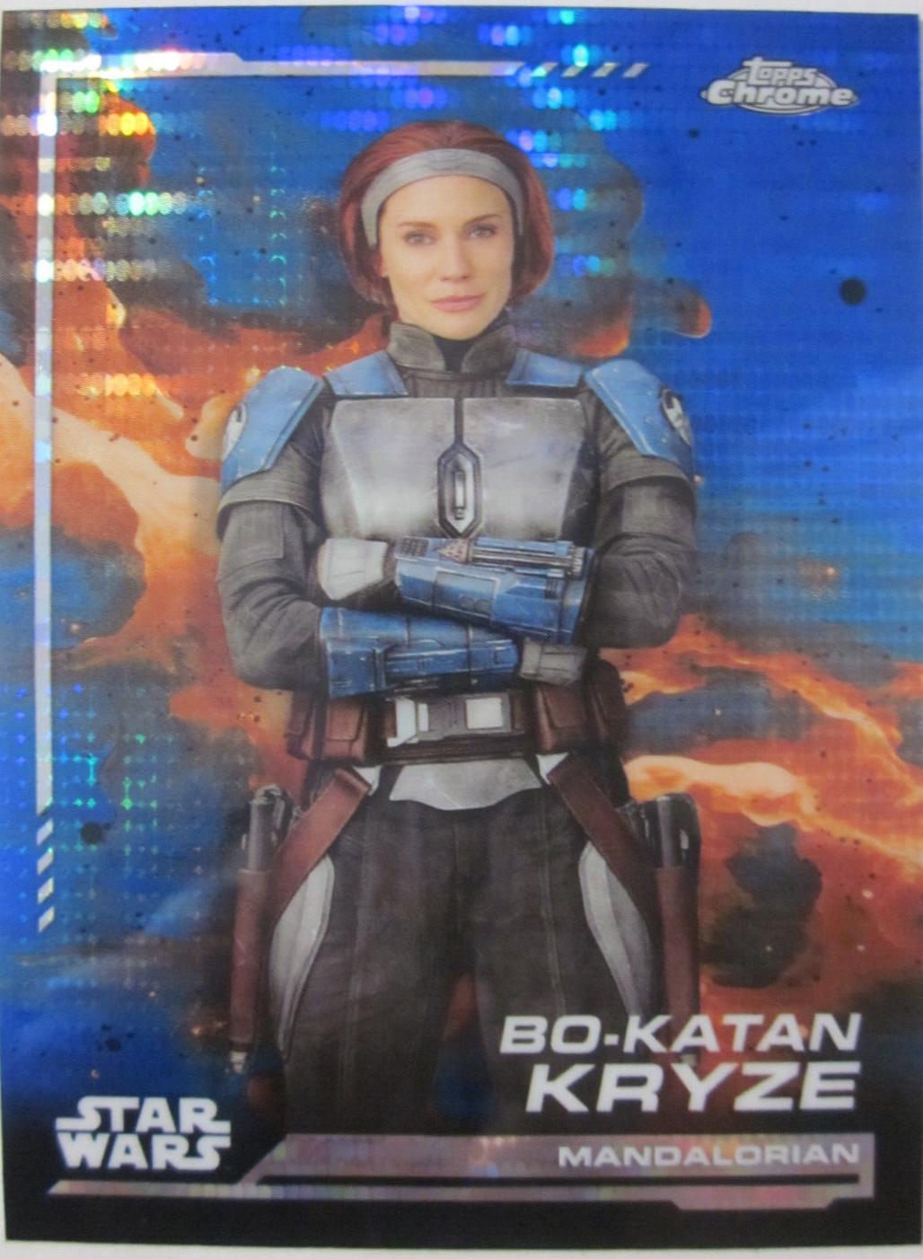 Bo-Katan Kryze [Blue Pulsar Refractor] #38 Prices | Star Wars 2024 ...