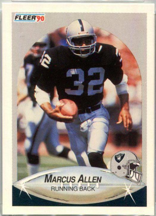 Marcus Allen #249 Prices | 1990 Fleer | Football Cards