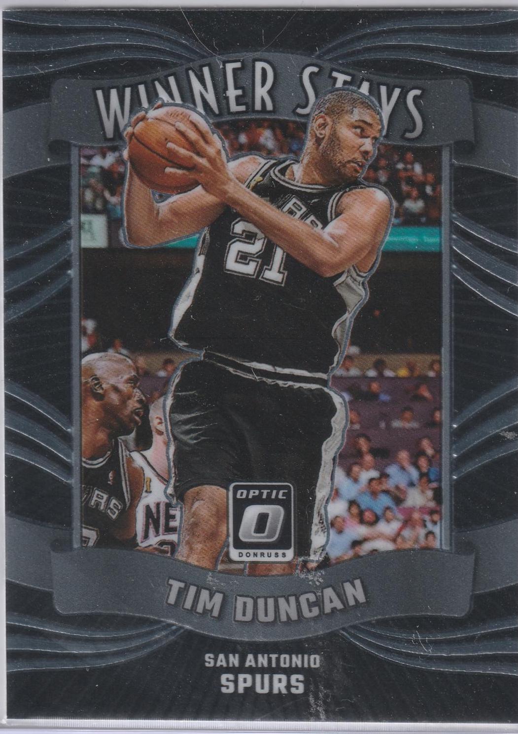 Tim Duncan #5 Prices | 2023 Donruss Optic Winner Stays | Basketball Cards