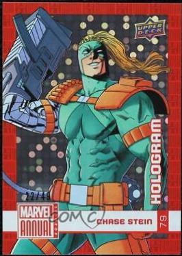 Chase Stein [Hologram] #79 Prices | Marvel 2020 Upper Deck Annual ...
