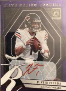 Justin Fields [Autograph] | Ungraded | 2021 Panini Donruss Optic Elite ...