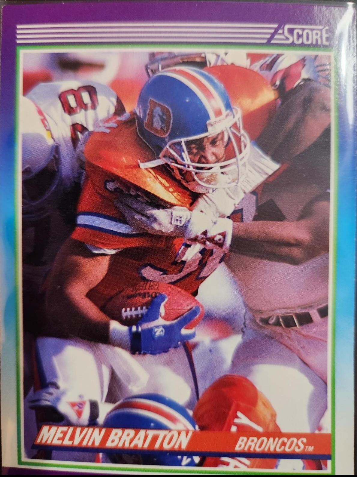 Melvin Bratton #133 Prices | 1990 Panini Score | Football Cards