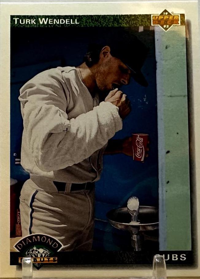 Turk Wendell Diamond Debuts [Gold Hologram] #780 Prices | 1992 Upper ...