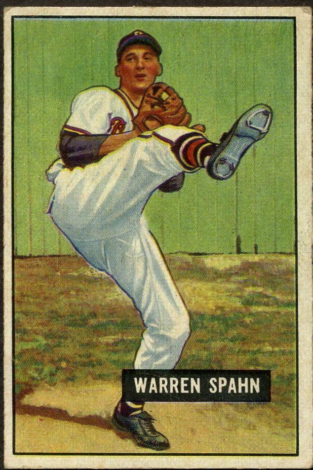 Warren Spahn #134 Prices | 1951 Bowman | Baseball Cards