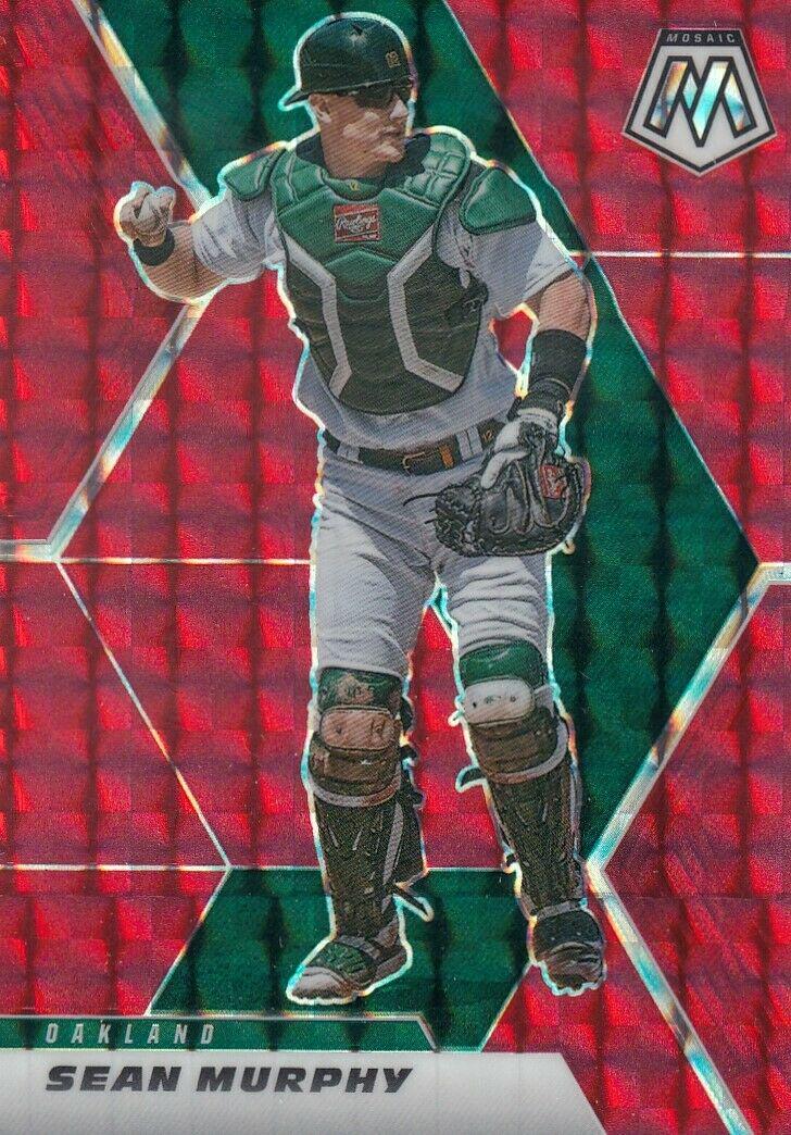 Sean Murphy [Red Mosaic] #172 Prices | 2021 Panini Mosaic | Baseball Cards