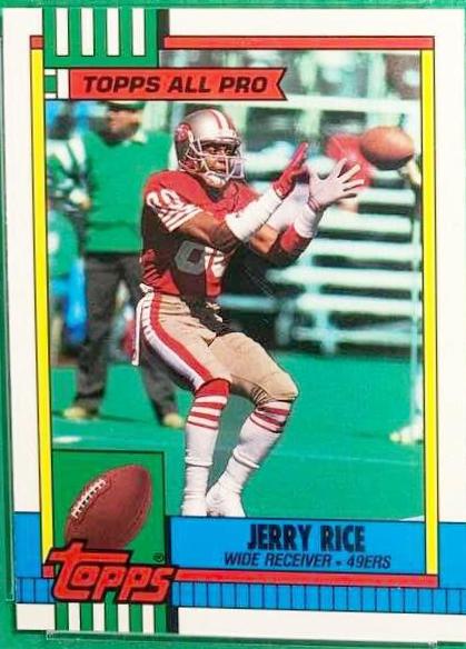 Jerry Rice #8 Prices | 1990 Topps Tiffany | Football Cards