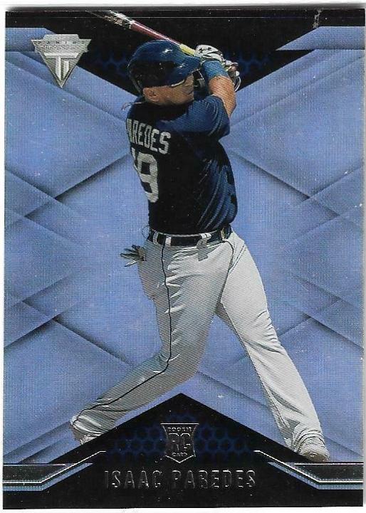 Isaac Paredes #20 Prices [Rookie] | 2021 Panini Chronicles Titanium ...