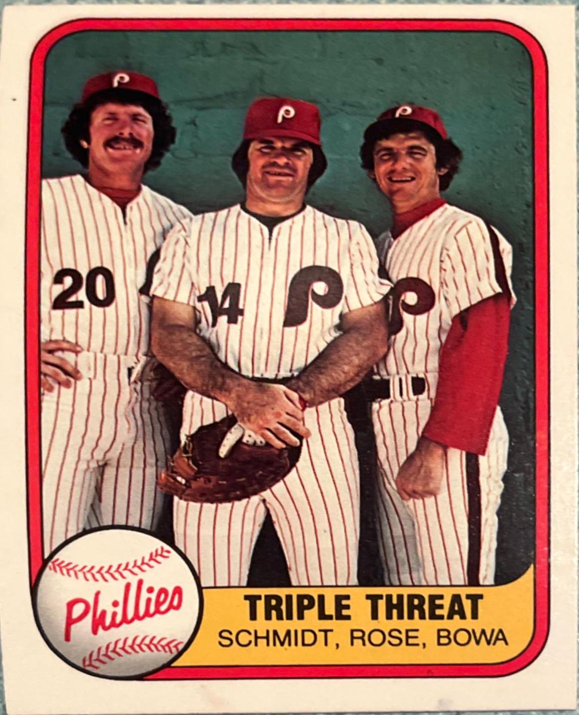 Triple Threat [Number on Back] #645 Prices | 1981 Fleer | Baseball Cards
