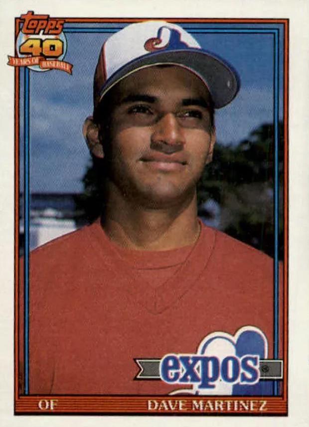 Dave Martinez #24 Prices | 1991 Topps | Baseball Cards