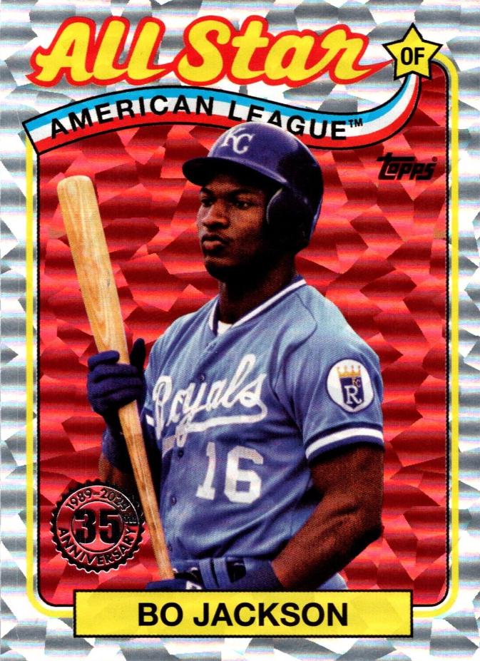 Prix de Bo Jackson [Foil] #89ASB-36 | 2024 Topps 1989 All-Stars ...