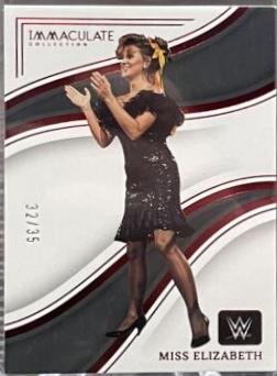 Miss Elizabeth [Red] #51 Prices | 2023 Panini Immaculate WWE ...