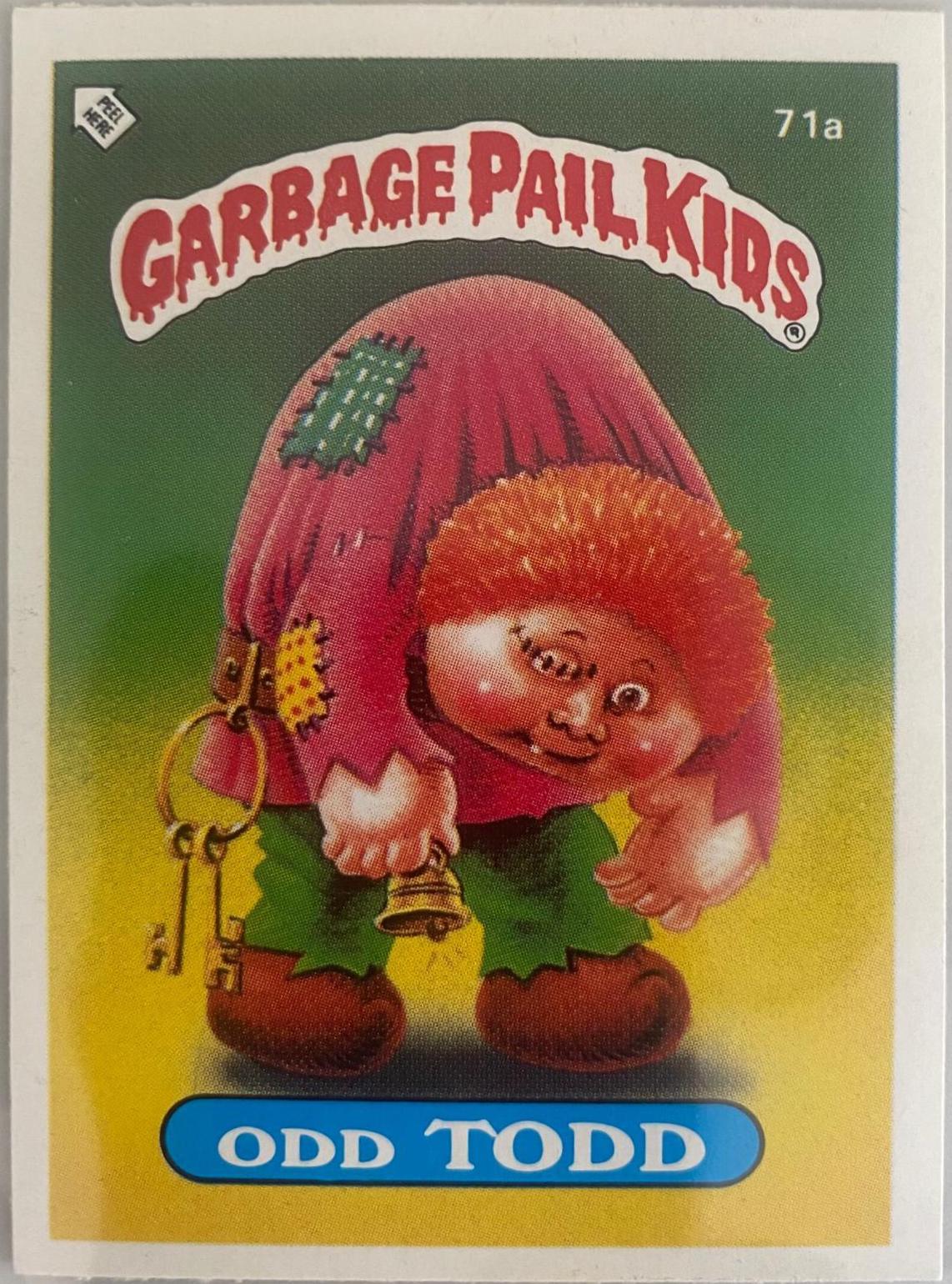 Odd Todd #71A Prices | Garbage Pail Kids 1985 Mini | GPK Cards