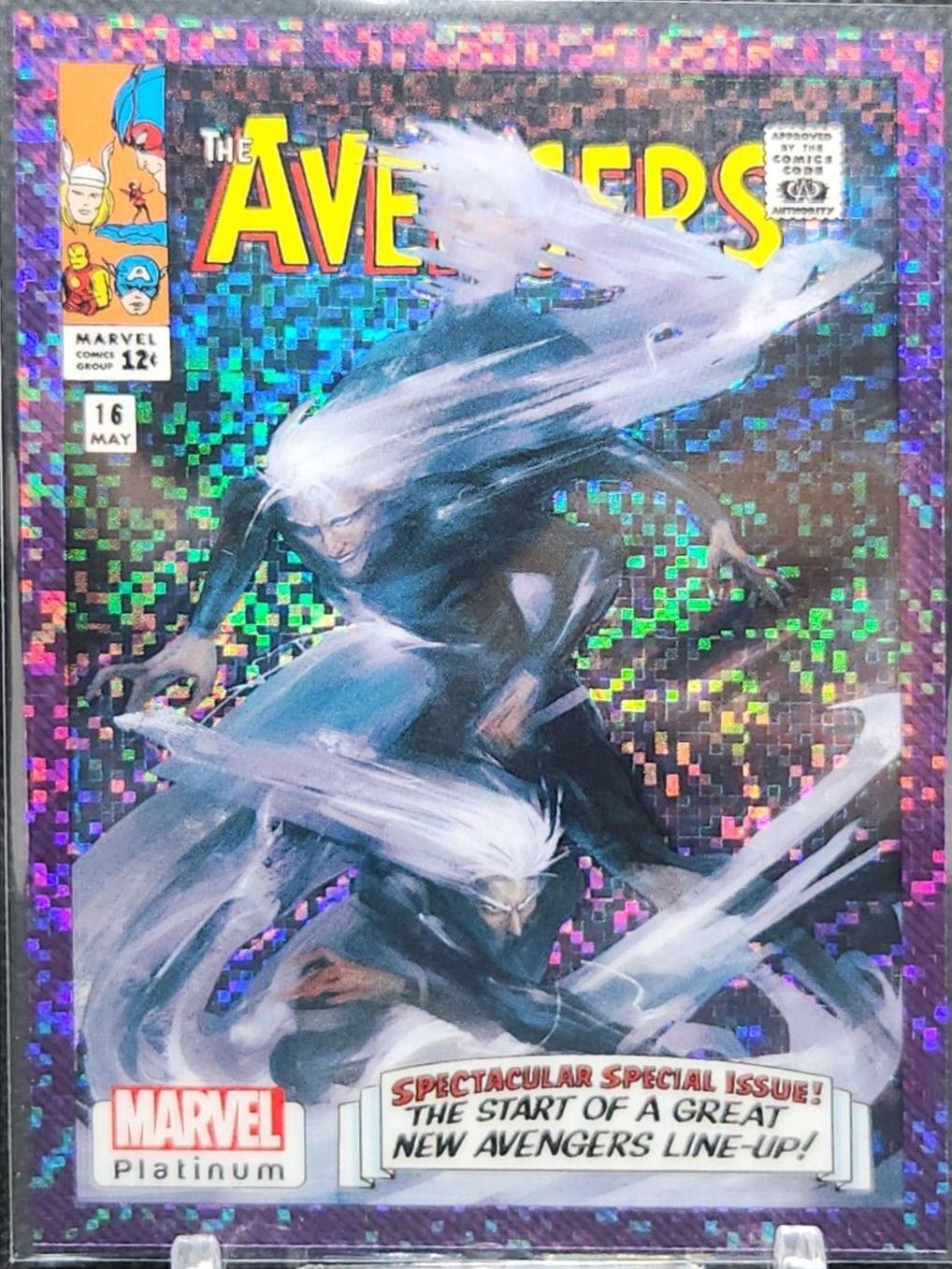 Quicksilver [Purple Pixel] #VI76 Prices | Marvel 2023 Upper Deck ...