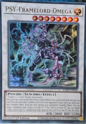 PSY-Framelord Omega [Ultra Rare] RA02-EN028 Prices | YuGiOh 25th Anniversary Rarity Collection ...
