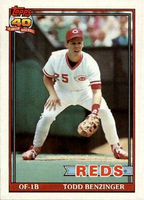 Todd Benzinger #334 Prices | 1991 Topps | Baseball Cards