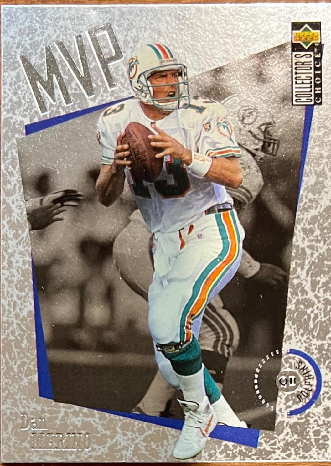Dan Marino [Silver] #M25 Prices | 1996 Collector's Choice MVP ...